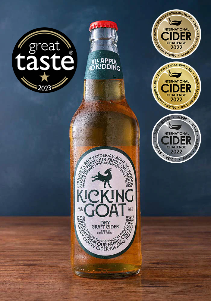 Order Kicking Goat Cider Dry (case)