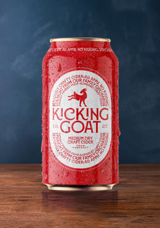 Order Kicking Goat Cider in 440ml cans